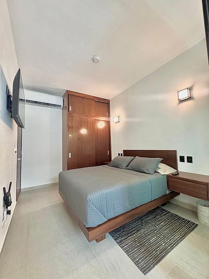 Charming 1br In Heart Romantic Zone, Walk To Beach - Mexico