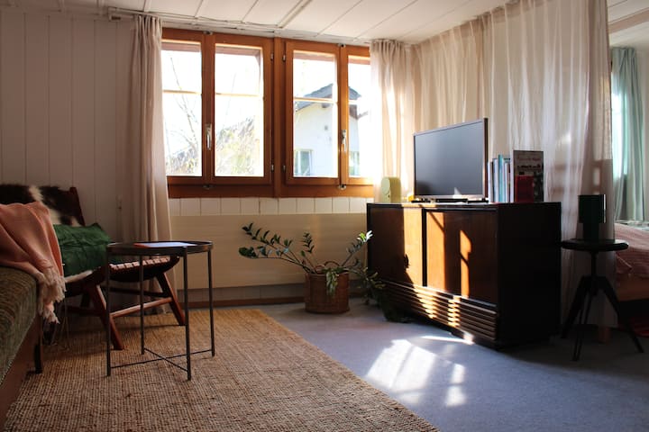 The Chickencoop- Helle & Ruhige Wohnung Ins Spiez - Spiez