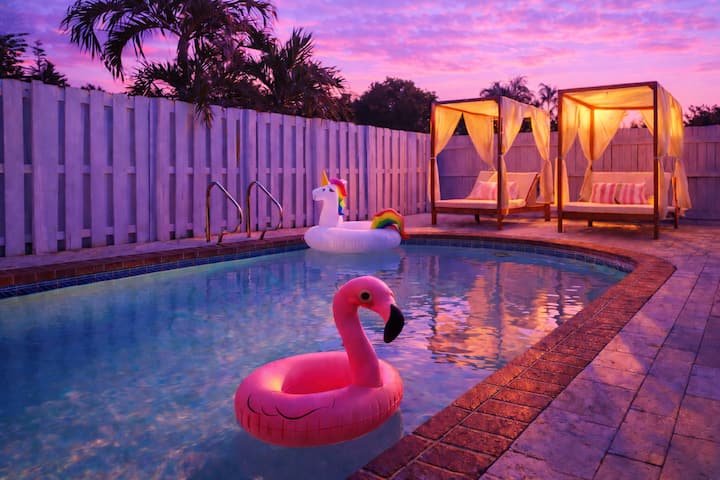 Heated Pool 4 Br Designer Retreat 10 Min To Beach - Fort Lauderdale, FL