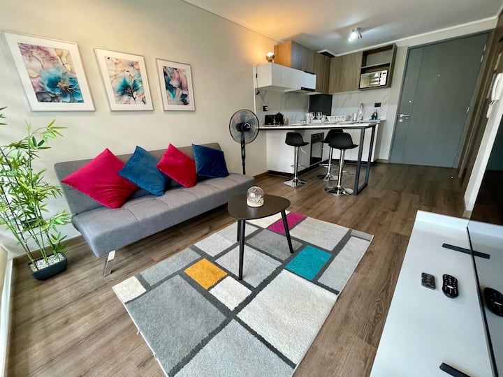 Suite In Historic Downtown: Pool | Gym | Terrace - Santiago