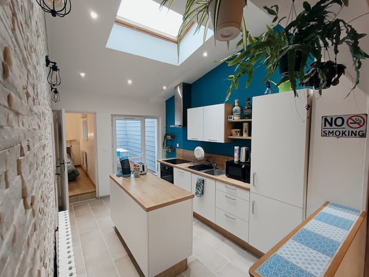 Charmant Appartement, Rétro-moderne Et Calme. - Somme