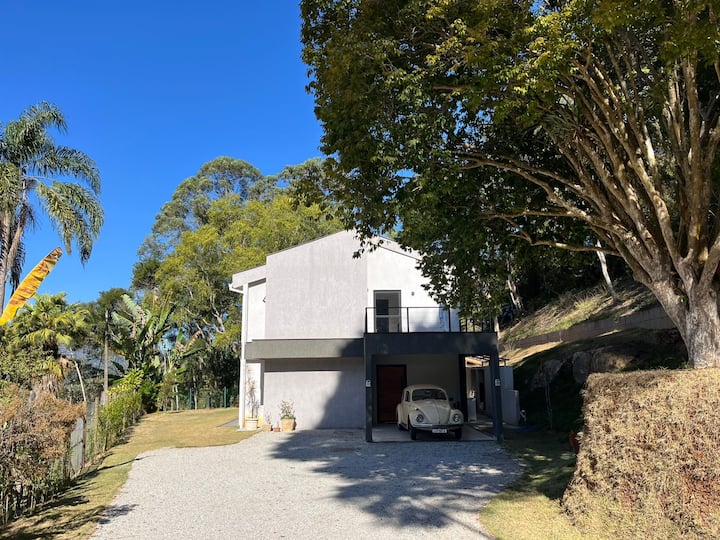 Casa Moderna No Verde- Tranquilidade Com Estilo - Teresópolis