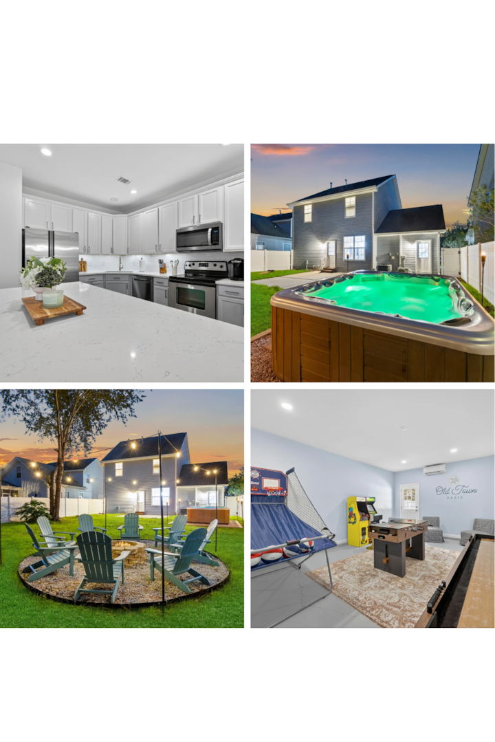 New! Game Room~hottub~fire Pit~.8mi To Old Town - Bluffton, SC