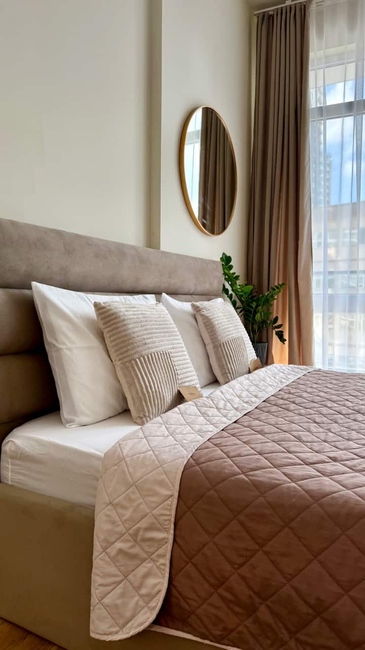 Квартира на 10 этаже для работы и отдыха - 바투미