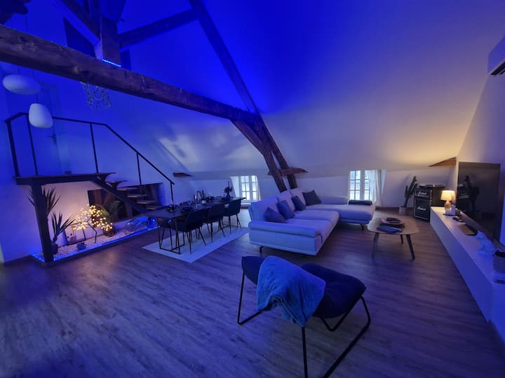 Loft éLégant Dans 
Centre Historique - Bourges