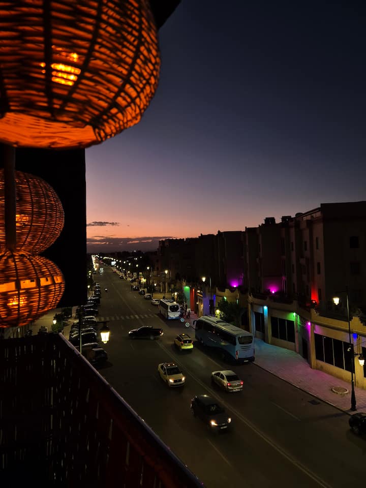 Housewood | Boho Balcony | Moderne & Vue - Ouarzazate