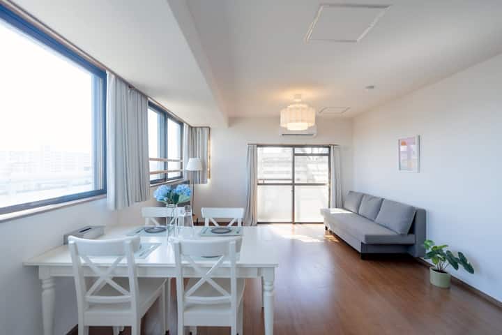 M12)3.5bedroom10people/13mins Gohukumachi / - Fukuoka, Japan