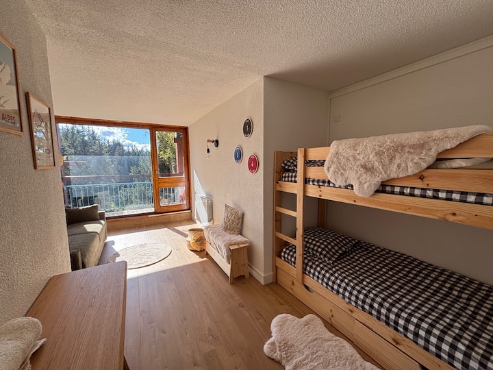 Charmant Studio Rénové Arc 1800– Ski Aux Pieds - Bourg-Saint-Maurice