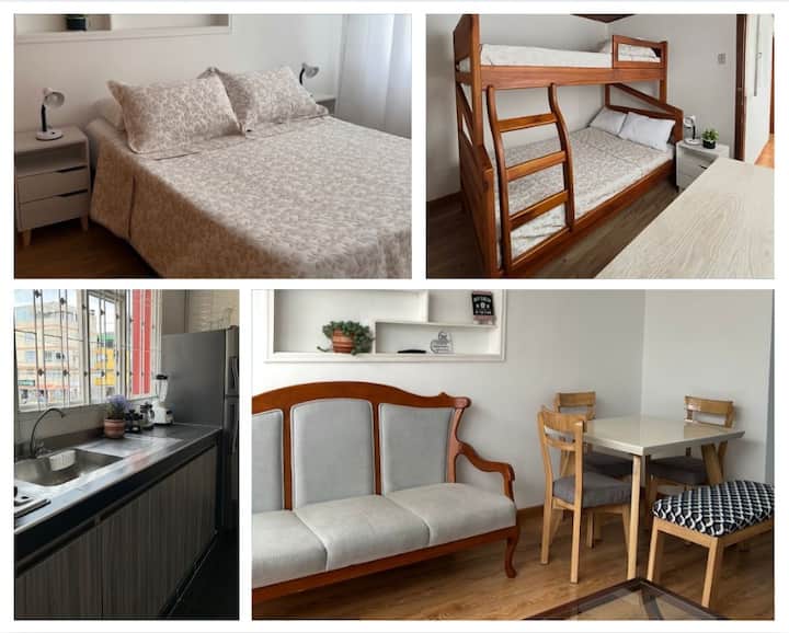 Apto, Cerca A Parque Simón Bolivar Y Vive Claro - Bogotá