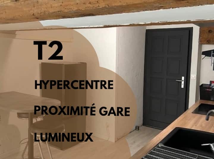 T2 Appartement Lumineux Et Agencé - Hyper Centre - Chasse-sur-Rhône