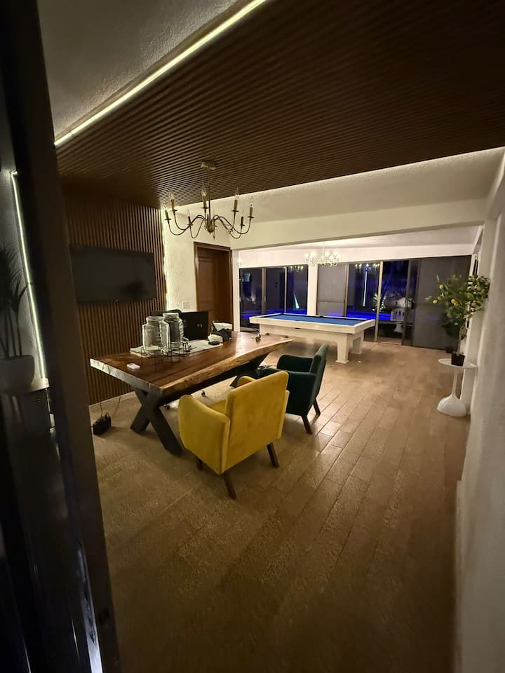 Departamento Para 8 Personas Con Alberca Y Billar - Yucatán