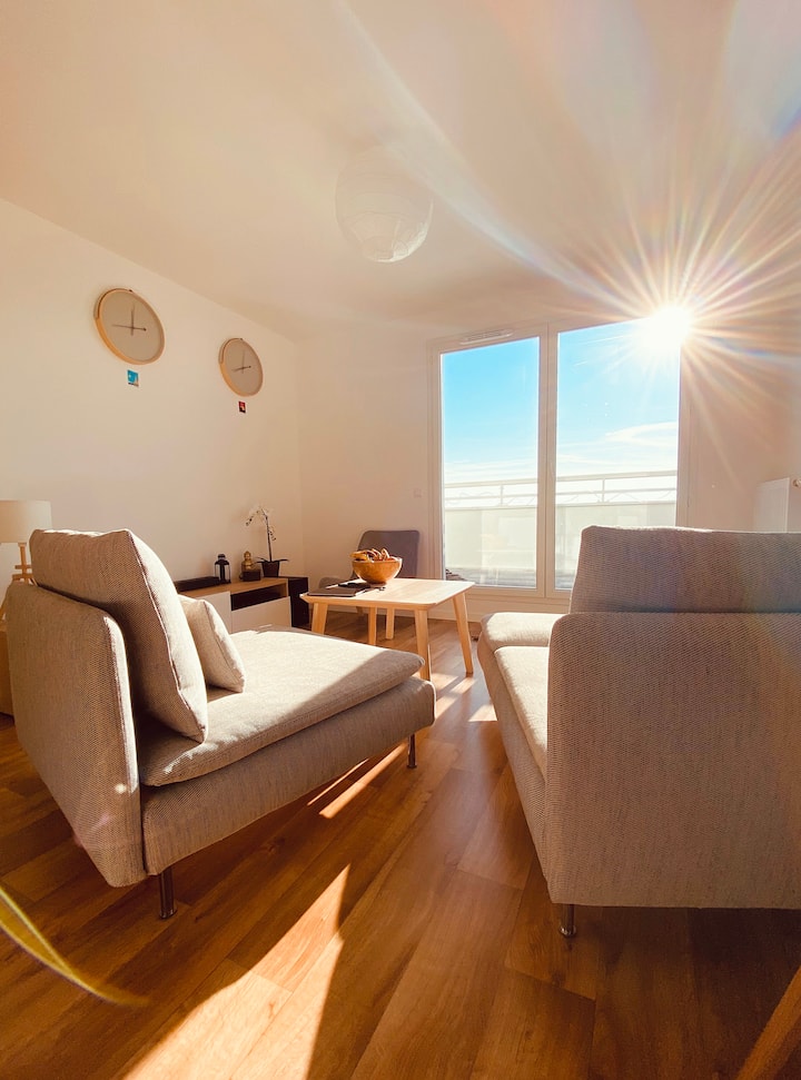 Séjour Tennis – Appartement Cosy Près Des Clubs - Melun