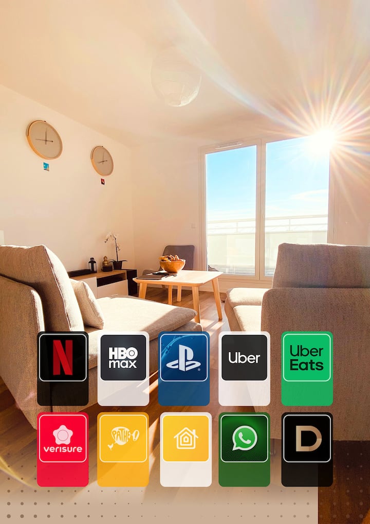 Appart Cosy-idéal Tournois | Ps5, Fibre, Terrasse - Melun