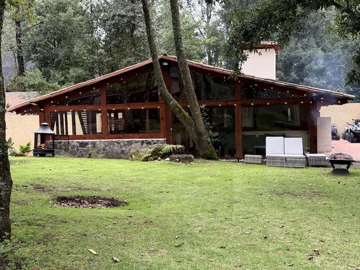 Villa Bosque Avándaro · Wi-fi 150 Mb · Pet - 