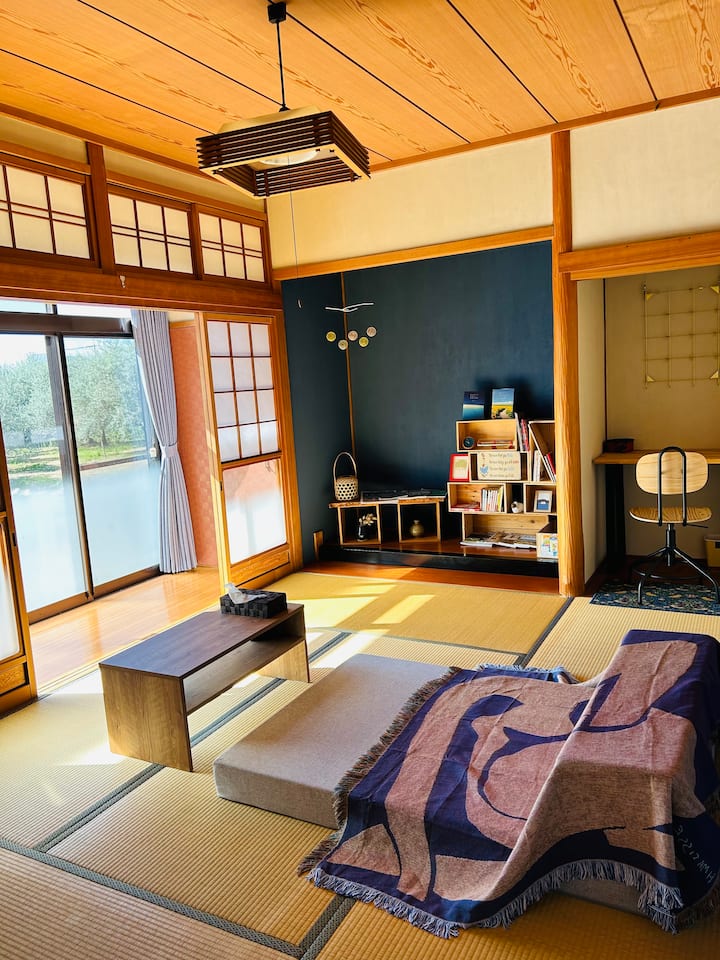 1日1組限定/一棟貸し4名/プライベート/オリーブ公園、オリーブビーチまですぐ／英語対応可 - Shozu District