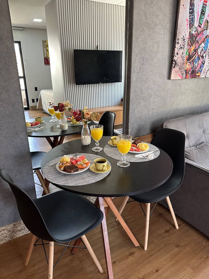 Flat Moderno Sunsquare C/piscina E Garagem 10andar - Goiânia