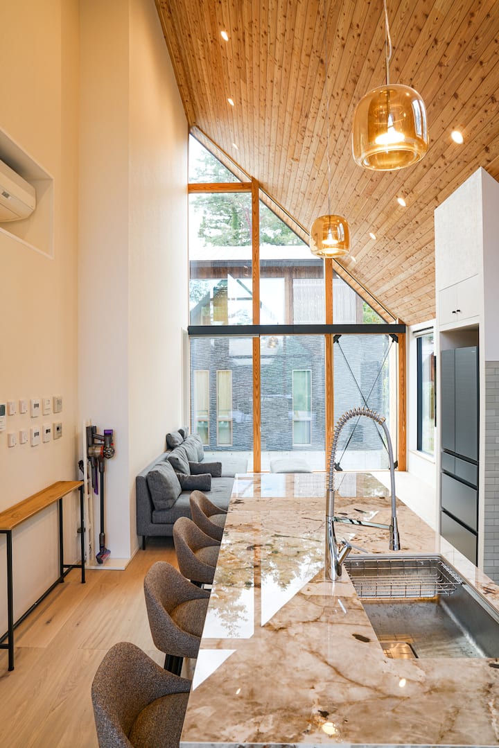 Echowoods | Echoland/onsen/fireplace - Hakuba