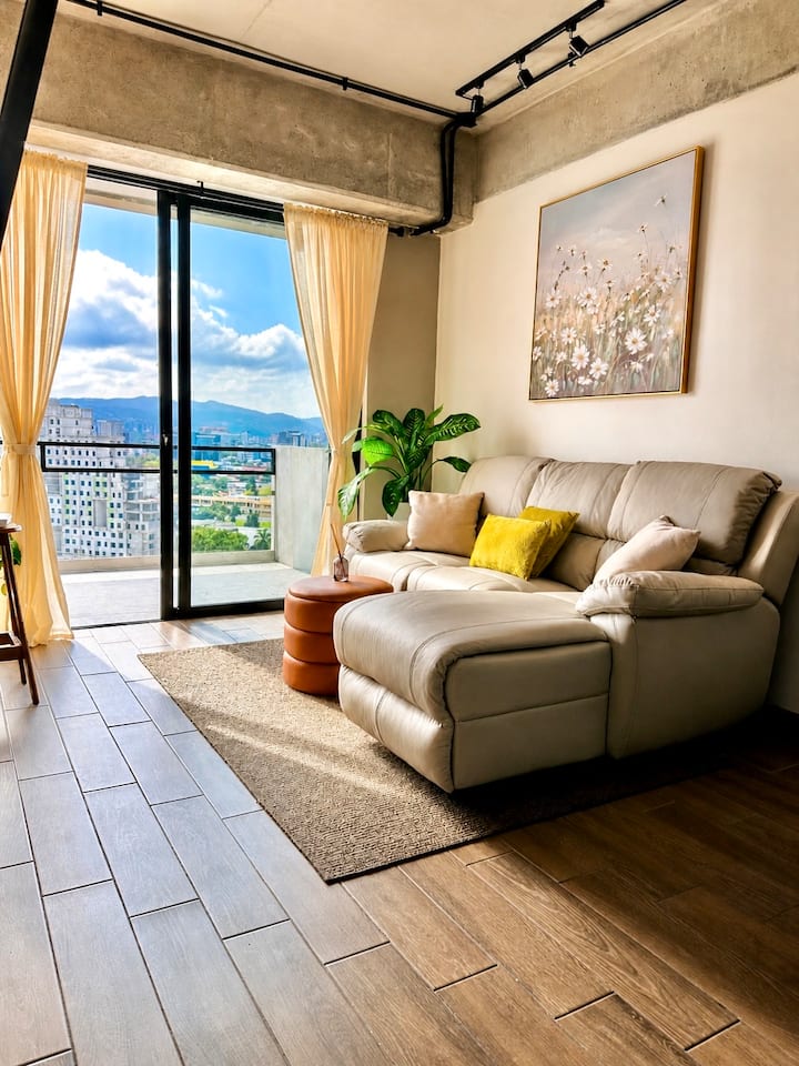 Loft Moderne, Excellent Emplacement Et Confort Total - Guatemala