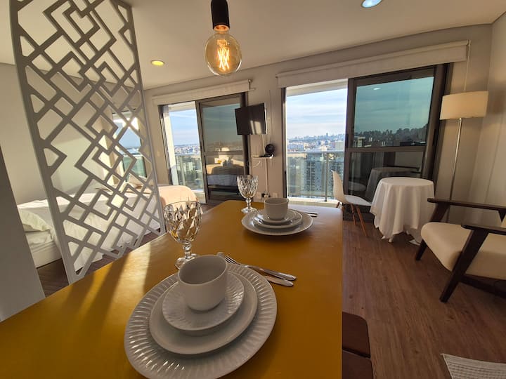 Vista Incrível No Centro. - Curitiba