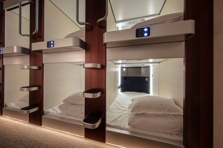 【女性専用】Jr尾道駅すぐ/一人旅に最適なカプセルルーム|station Inn Urashima - Onomichi