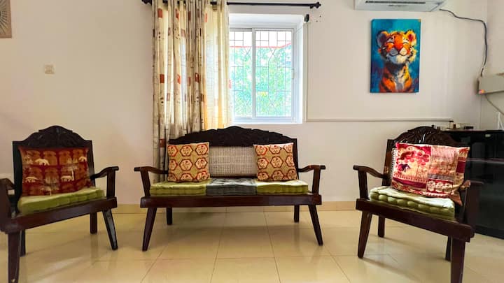 New 3bhk Villa | Colva Beach With Private Lawn - Colva