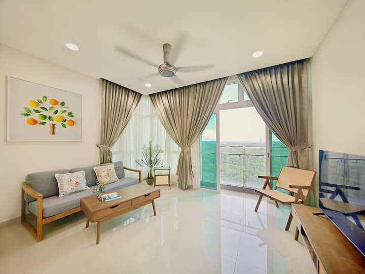 Calm & Airy 2br | Legoland 3-min Drive - Jurong East