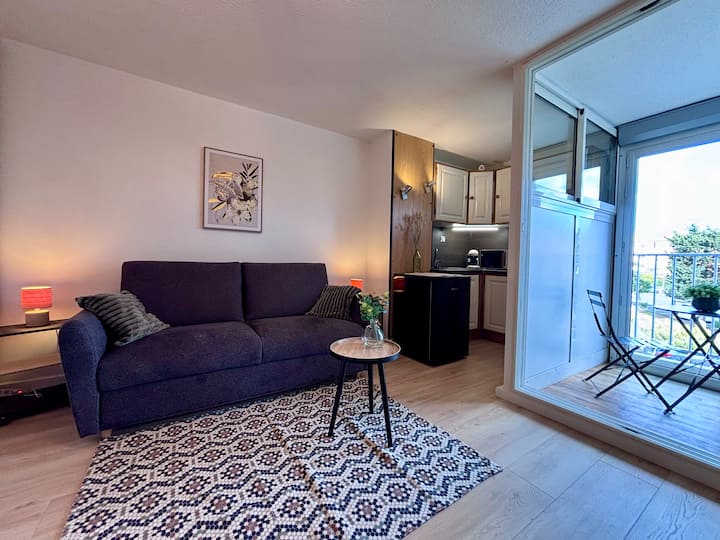 Studio Climatisé · Loggia · 4 Pers · Cap D'agde - Agde