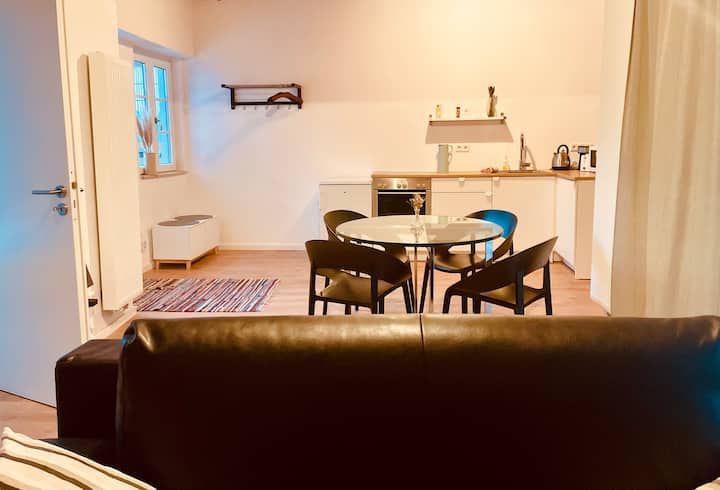 Odw Homes -Funktionale Monteurwohnung Mit Terrasse - Weinheim
