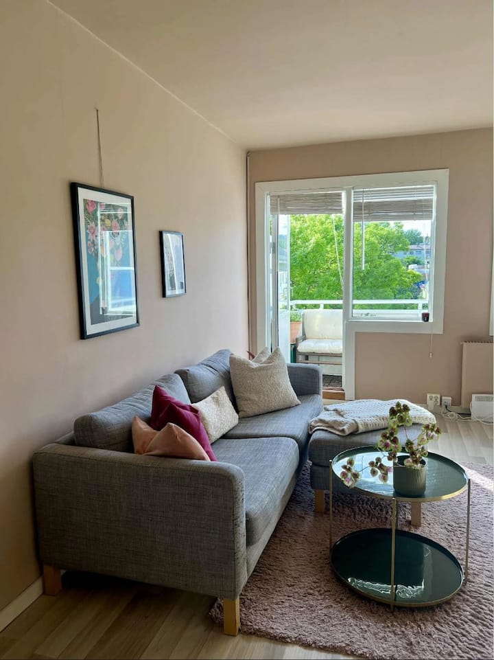 Fin Toroms Med Balkong, Lys Og Stille Beliggenhet. - Oslo