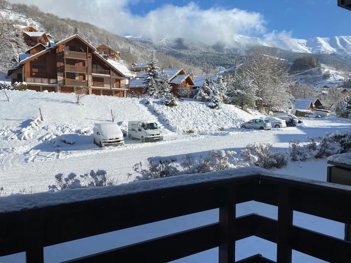 Studio Cosy à Serre Chevalier, Toute Proximité - Serre Chevalier