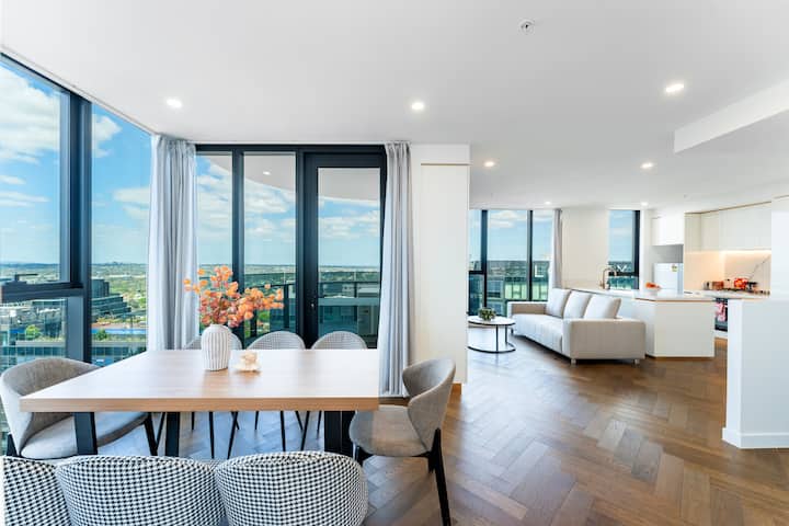 Spacious 4br Penthouse In Boxhill Free Parking X2 - Box Hill
