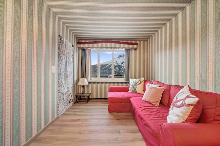 Stmoritz Center Vintage Terrace 180 Full Lake View - Silvaplana
