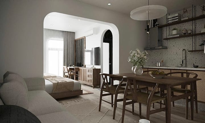 Căn Studio đầY đủ Tiện Nghi Bên Cạnh Phố Cổ Hoa Lư - Nam Bình