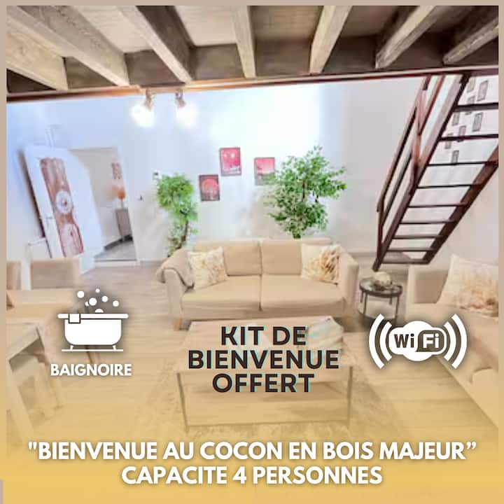 Le Cocon En Bois Majeur - Cosy & Hyper Centre - Limoux