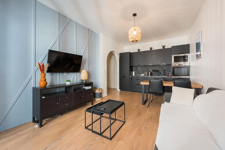 Appart Climatisé Idéalement Situé- Nice Centre - Nice