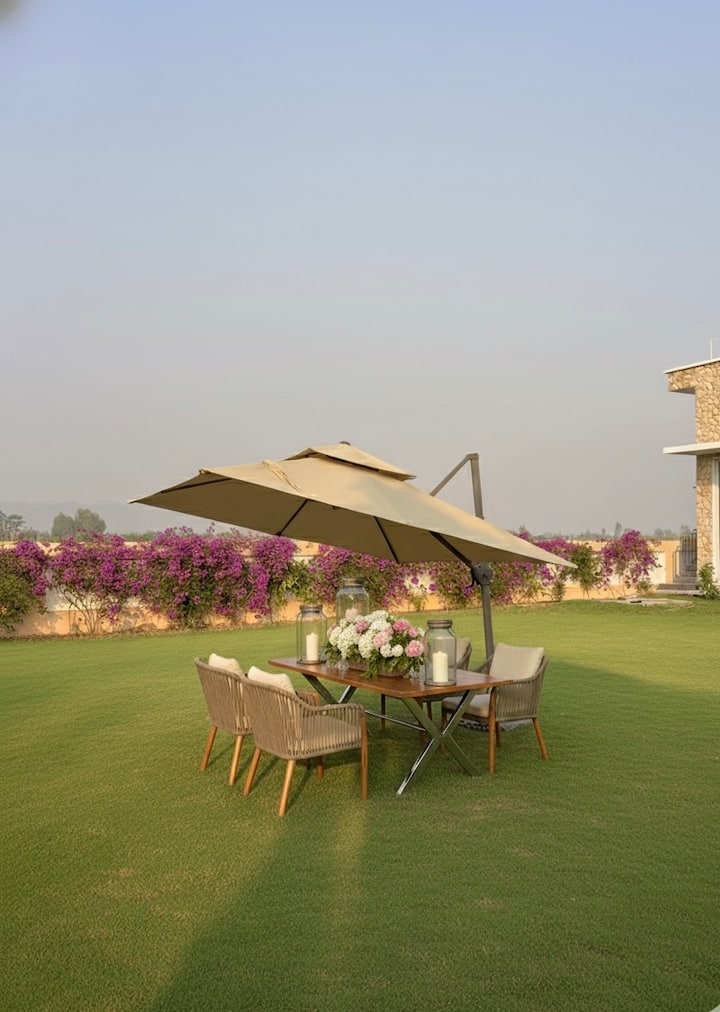 Elegant Forest-side Suite Panoramic Mountain Views - Jim Corbett National Park