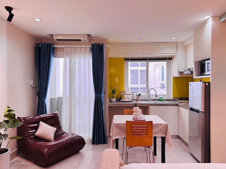 Studio-bancony Phạm Viết Chánh Near Bùi Viện-d1 - Ciudad Ho Chi Minh