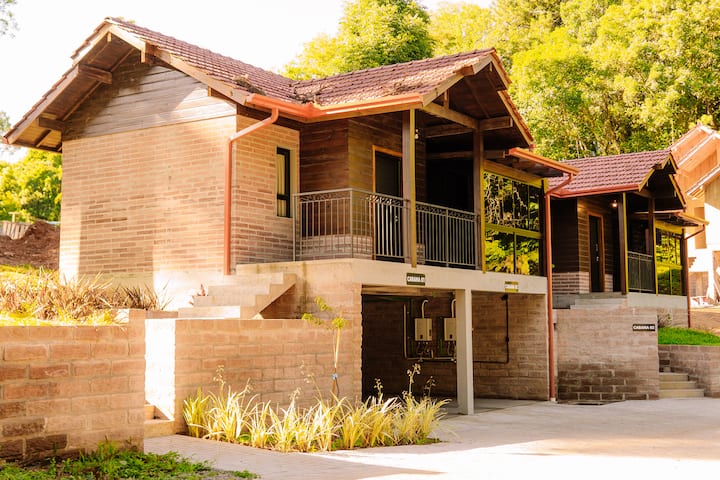 Cabana 01 - Serra Gaúcha C/ Banheira Hidromassagem - Nova Petrópolis