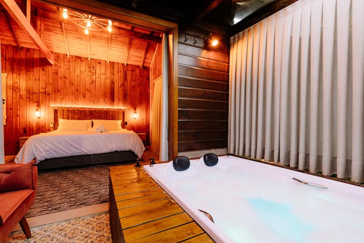 Cabana Com Banheira Na Serra - Brazil