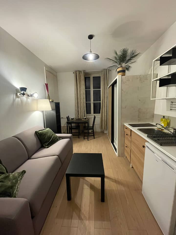 Petit Studio Dans Ancien Grand Hôtel - Aix-les-Bains
