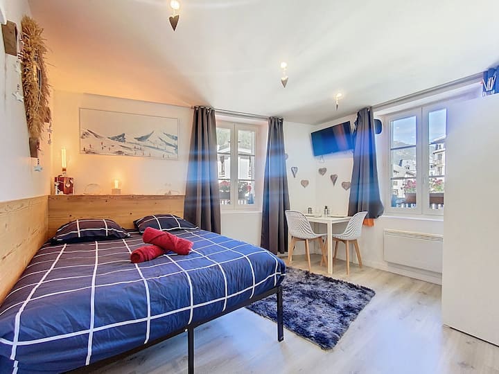 Studio Hyper Centre, Vue Mont-blanc Etoile Alpine - Les Houches