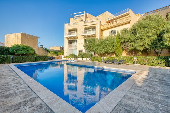 The Dreamy Terrace – Pool, Bbq, In Xagħra Gozo - Malta
