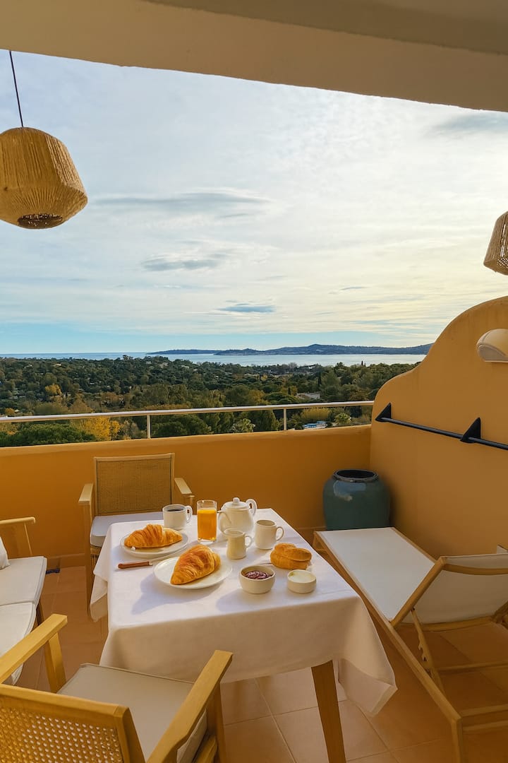 Les Restanques Vue Mer Bleuet 1241 - Grimaud