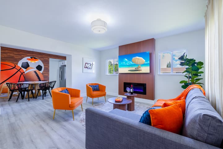 Miami Game Day | 10 Min Airport | 6 Ppl | Bbq &Fun - 