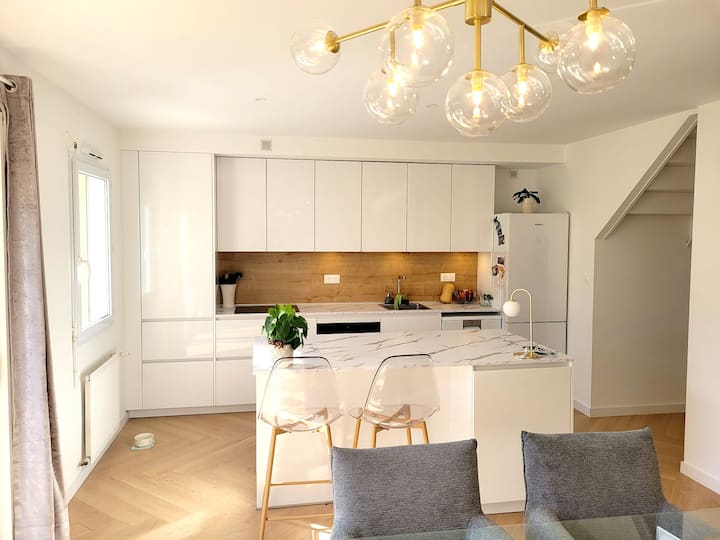 L'échappée Zen - Jardin & Spa - 10 Min De Rennes - Le Rheu