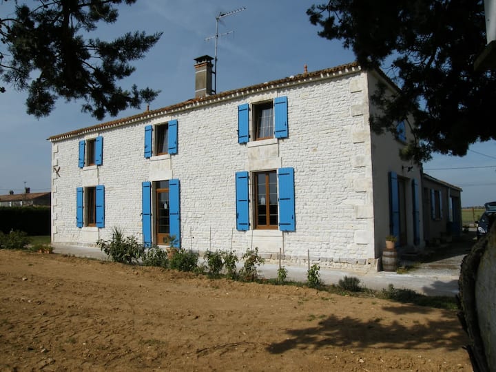 Maison Charentaise A La Campagne - Fontenay-le-Comte