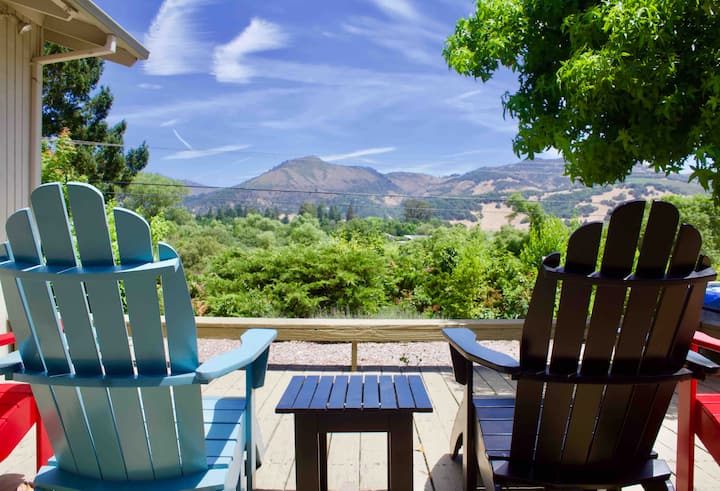 Heiter House | Scenic Private Hilltop In Kenwood - Sugarloaf Ridge State Park, Kenwood