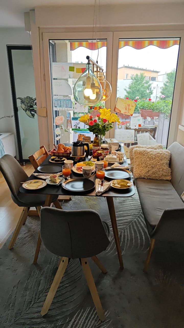 „Grünes Business-zimmer In Frankfurt – Messe-nähe“ - Frankfurt