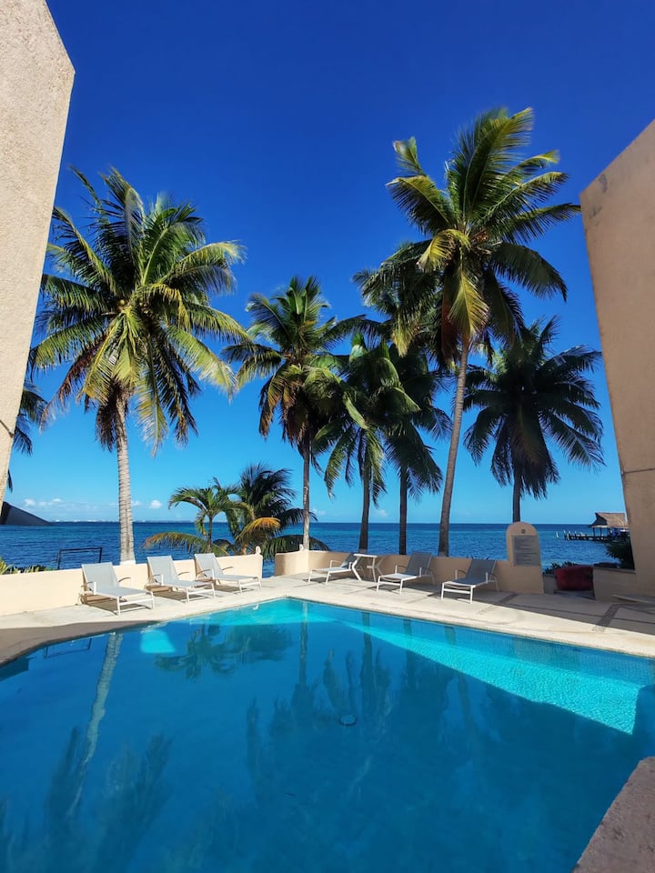 Vista Azul Bbq Residence 5 Min Del Ferry - Isla Mujeres