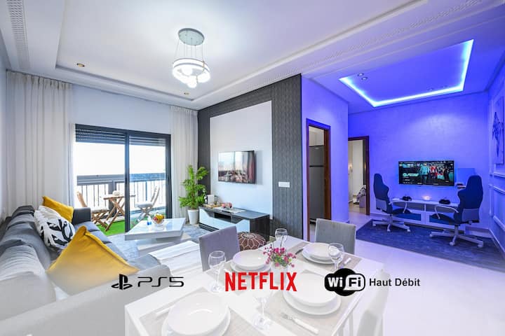Ps5 & Fibre • Appartement Moderne - Témara